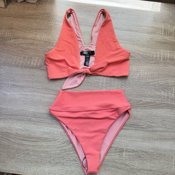 Beach Riot | Swim | New Beach Riot Dallas Ribbed Bikini Set Top Highway ...